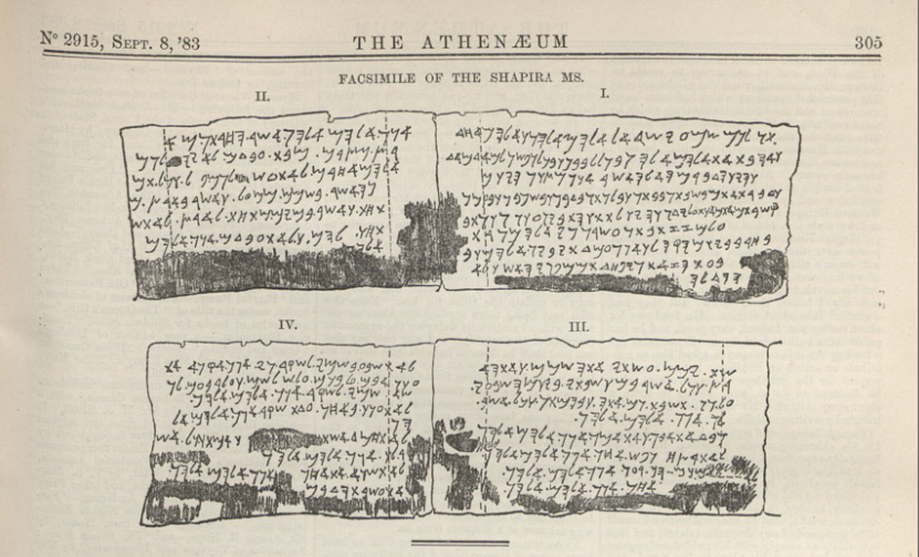 3. The Shapira Scrolls – Manuscript Hunters